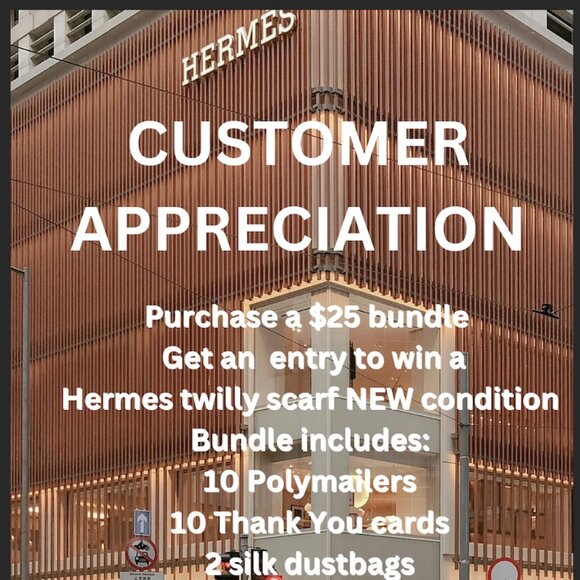 Hermes | Accessories | Customer Appreciation Entry | Poshmark